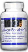 NeuBecalm'd, Becalm, Nutrional Supplement Healthy Brain Function